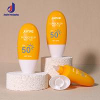 China Wholesale Customized Empty Sunscreen Bottle 50ml Squeeze Tube Packaging for Sunscreen Lotion Hand Cream Sunscreen Tube for sale