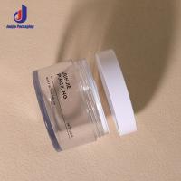 China Eco-Friendly Face Eye Body Skin Cream Packaging Jar 50g-250g Custom Empty Frosted Purple Blue pink Cosmetic Plastic Cream Jar for sale
