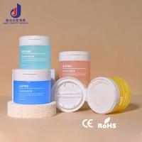 China Wholesale 80g 100g 120g 150g 200g 250g Double Wall Toner Pad Jar with Tweezers Scrub Cream Mask Jar with Tweezers for sale