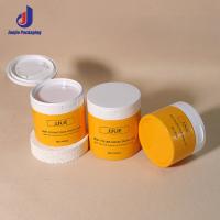 China Empty 100g 250g 300g PET Plastic Jar Cosmetic Cotton Pad Container with Flip Lid and Tweezer Multicolor for sale