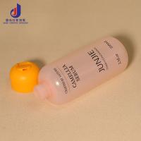 China Pink White Cute 350ml 280ml Plastic Soft Touch Body Lotion Hair Conditioner Shower Gel Shampoo Bottle Squeeze Bottle With Flip Cap for sale