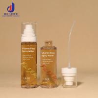China Junjie Thick Wall Petg Plastic Spray Bottle Fine Mist clear pink Blue Refillable Empty 60ml 80ml 100ml Travel Bottle Set for sale