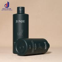 China Smooth Body Lotion Bottle Frosted PET Plastic Shampoo Bottle 300 Ml Screen Printing for sale
