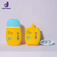 China Custom Plastic Cosmetic Bottles Oval Face Cream Bottle Empty  Packaging for sale