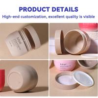 China Wholesale 250g PE Matte Pink Cream Jar for Beauty Packaging Hair Mask Face Cream Scrub Cosmetics for sale