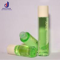 China Manufacturer Customized 100ml Cylindrical Makeup Setting Toner Bottle PET Refillable With Screw Lid Stopper Cosmetic for sale