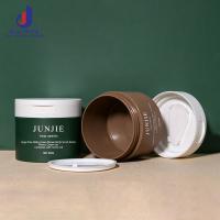 China JUNJIE Custom Luxury 200g 300g Plastic PP Flip Cap Bottle Facial Scrub Cosmetic Jar Empty Body Lotion Bottle with Spoon Spatula for sale