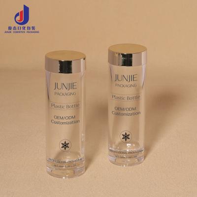 China Custom 50ml Acrylic Empty Pill Bottle Small Medicine Container Capsule Storage Jar for Health Supplements Food for sale