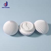 China Custom Luxury Ball Shape ABS Cosmetic Cream Jar Double Wall Refillable Skincare Packaging Container 10g-75g for sale