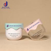 China Natural Body Cream Scrub PET Lotion Jars Eco-friendly PP Plastic Lid Transparent Cosmetic Packaging 300g 250g for sale