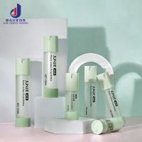 China Cosmetic Airless Pump Bottle 20ml 30ml 50ml 100ml Transparent Made Durable AS Plastic Sunscreen Primer Face Eye Shadow for sale