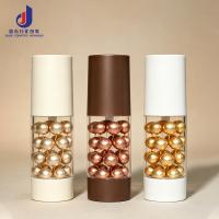 China High Quality 30ml-120ml AS Cylinder Cosmetic Container Recyclable Airless Pump Bottle for Cream Logo Skin Care Packaging for sale