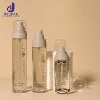 China Luxury Custom Refillable Round Empty Plastic Cosmetic Body Mist Spray Bottle 100ml 120ml Packaging for Hair Facial Toner for sale