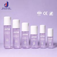 China Custom logo Screen Printing Surface 100ml Empty Mist Spray Bottle PET Lotion Pump Bottle Cosmetic Perfume Spray Bottle for sale