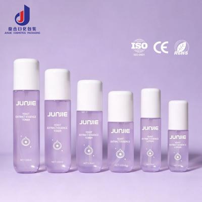 China Custom logo Screen Printing Surface 100ml Empty Mist Spray Bottle PET Lotion Pump Bottle Cosmetic Perfume Spray Bottle for sale