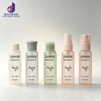 China Industrial Custom Cosmetic Bottles 60ml Cylindrical Spray Bottle Lotion Essence For Skincare Cosmetic Plastic Bottles for sale