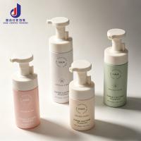 China 200ml/250ml Triangle Shape Facial Foam Pump Bottle Empty Foaming Cleanser Hand Wash Bottle with Pump Foam Spray Bottle for sale