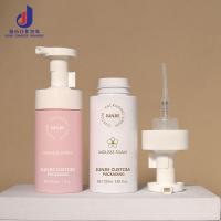 China 200ml/250ml Triangle Shape Facial Foam Pump Bottle Empty Foaming Cleanser Hand Wash Bottle with Pump Foam Spray Bottle for sale