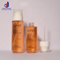 China Custom Logo 200ml 250ml White Clear Thickened Bottle With White Lotion Pump For Body Oil Shampoo Conditioner for sale
