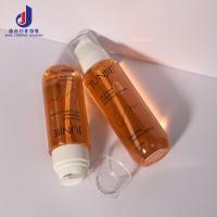 China Custom Logo 200ml 250ml White Clear Thickened Bottle With White Lotion Pump For Body Oil Shampoo Conditioner for sale