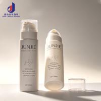 China Custom Design 200ml Cosmetic Lotion Bottle Luxury Packaging Plastic Hair Care Shampoo Bottle PET Facial Cleanser for sale