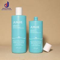 China 1000ml 750ml Plastic Bottle with Pump for Shampoo Body Lotion Facial Cleanser Empty PE Packaging Custom logo Printing for sale