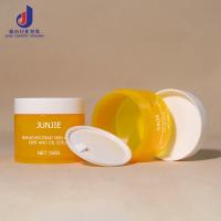 China Cosmetic Cream Jar Container with Flip Top Lid and Spatula PP Facial Care Container for Lotions 150ml 100ml for sale