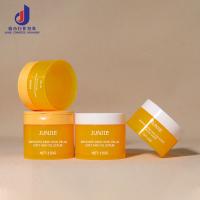 China Cosmetic Cream Jar Container with Flip Top Lid and Spatula PP Facial Care Container for Lotions 150ml 100ml for sale