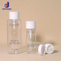 China PET Plastic Pump Dispenser 100ml 120ml 400ml Bottles for Skin Toner Makeup Nail Polish Remover Cosmetics Clean Packaging for sale