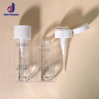 China PET Plastic Pump Dispenser 100ml 120ml 400ml Bottles for Skin Toner Makeup Nail Polish Remover Cosmetics Clean Packaging for sale