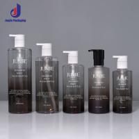 China Luxury Cosmetic Packaging 500ml PET Plastic Shampoo Bottle Liquid Hand Wash Body Lotion Frosted Pump Bottles for Skin Care for sale