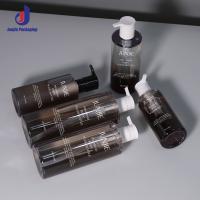 China Luxury Cosmetic Packaging 500ml PET Plastic Shampoo Bottle Liquid Hand Wash Body Lotion Frosted Pump Bottles for Skin Care for sale