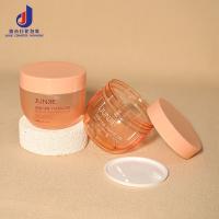 China Custom Logo 200ml PET Round Bottom Cream Jars with Lid Skin Care Plastic Jars for Baby Vream Scrub Body Butter Jar for sale