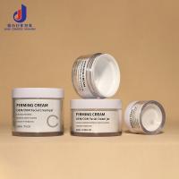 China 100ml Wide Mouth PET Scrub Jar with Custom Color Double Layer Cosmetic Container for sale
