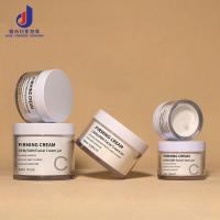 China 100ml Wide Mouth PET Scrub Jar with Custom Color Double Layer Cosmetic Container for sale
