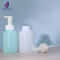 China Wholesale Custom 400ml HDPE Foam Pump Bottle Cylindrical Hand Sanitizer Personal Care Packaging with Screen Printing for sale
