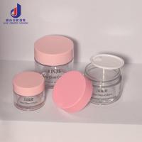 China Customized Container Plastic Thick Wall Jar PETG Thick Wall Cosmetic Cream Jar 50g 60g 2oz Face Cream Custom Color for sale
