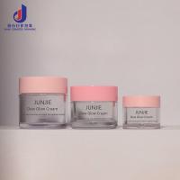 China Customized Container Plastic Thick Wall Jar PETG Thick Wall Cosmetic Cream Jar 50g 60g 2oz Face Cream Custom Color for sale
