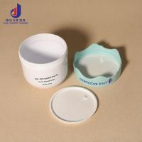 China Wholesale Personalized Logo Printed PET Empty Plastic Hair Body Scrub Container Jar 250ml 300ml Body Butter Custom Logo for sale