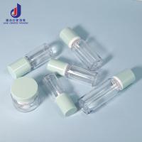 China Custom 120ml Spray Pump Bottle 100ml Green Frosted Thick-wall PETG Lotion Pump Bottle with Screw Cap for Skincare Packing for sale