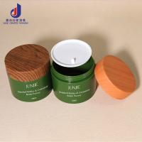 China Wholesale Luxury PP Plastic Cosmetic Jar 200g Large Capacity Skin Care Cream Container Hard Gold Finish Screw Cap Custom Logo for sale