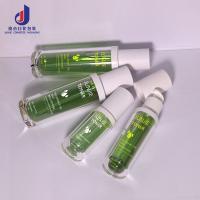 China Cosmetics Packaging Sets Acrylic Jar and Plastic Bottle Custom Clear Polygon Body with Lids for Cream Skin Care Products for sale