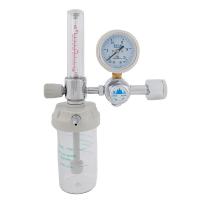 China 3.5 Bar Oxygen Flowmeter Regulator With Humidifier for sale
