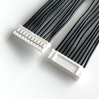 China Black Wire Harness Assembly JST PH 2.0 10 Pin Male Female Plug Connector for sale