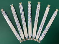 China Insulation Material PET Parallel Ribbon Cable 1mm 1.25mm Pitch Custom FFC Cable for sale