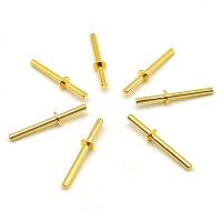 China High Power Reel Pack 3A 12V Gold Plated SMT Pogo Pin 3mm Height 2.5mm Diameter for sale