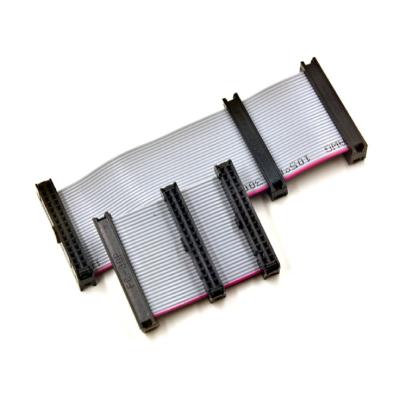 China 2.0mm 40 Pin IDC Flat Ribbon Cable Assembly With Tinned Copper Wire Conductor for sale