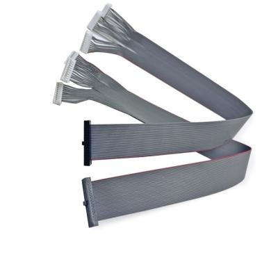 China Automobile Flat 1.27mm Pitch Ribbon Cable IDC Connector To JST Wire Harness for sale
