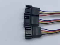 China Customized JST SM2.5 4 Pin To JST SH1.0 4 Pin Wire Harness With Tin Plated Conductor for sale