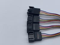 China Customized JST SM2.5 4 Pin To JST SH1.0 4 Pin Wire Harness With Tin Plated Conductor for sale